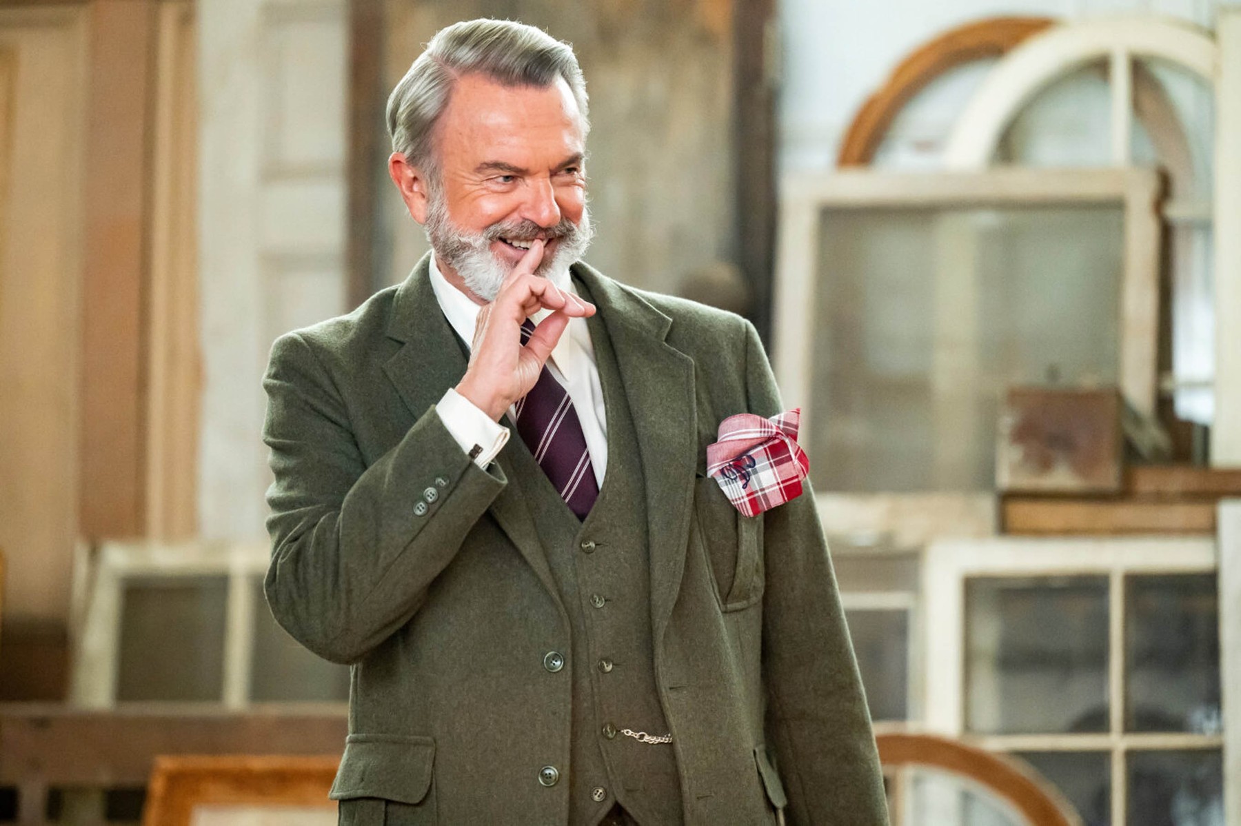 Někdejší uchazeč o roli agenta 007 Sam Neill odhalil své dva nečekané ...